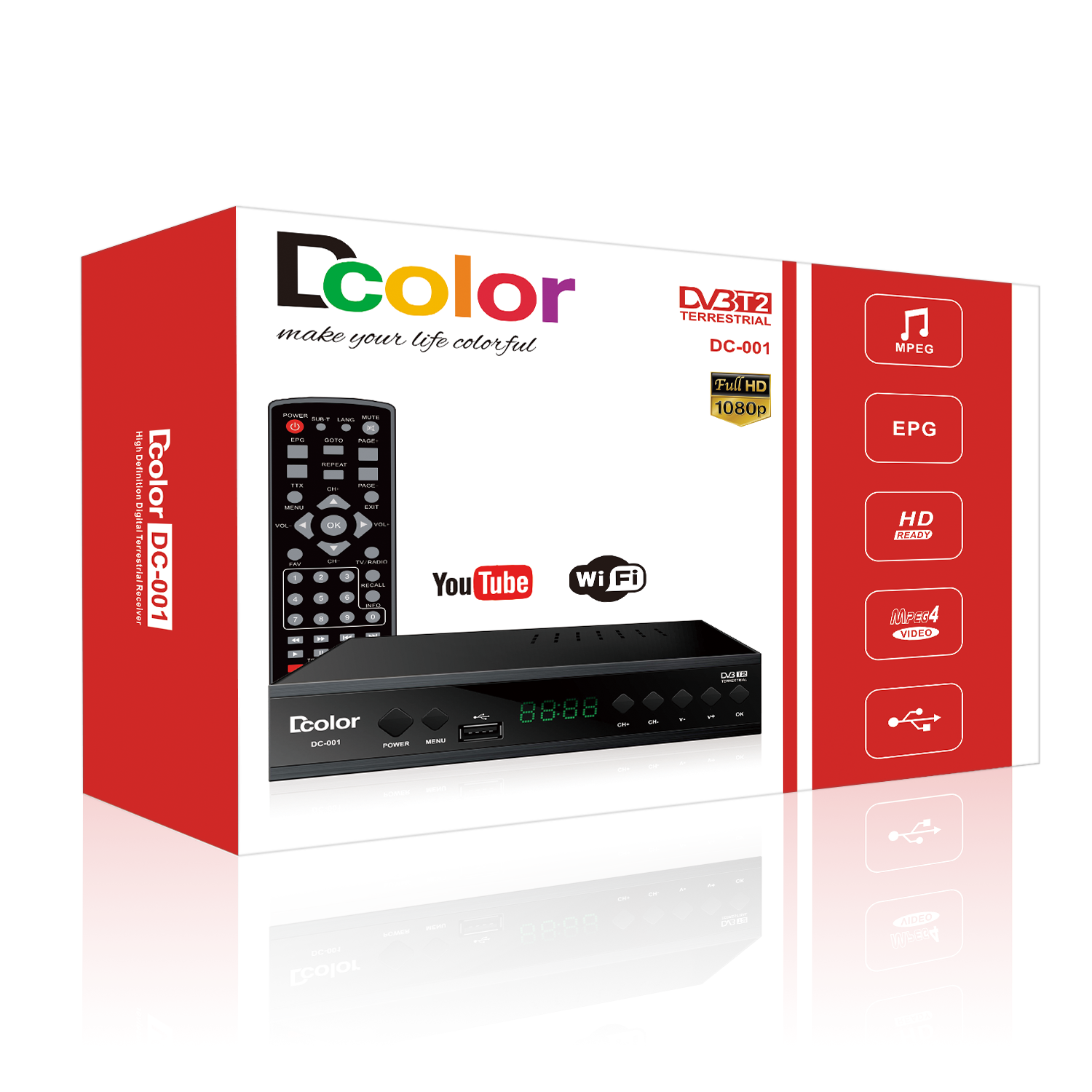China DVB Set Top Box Manufacturers Factory Suppliers | DCOLOR